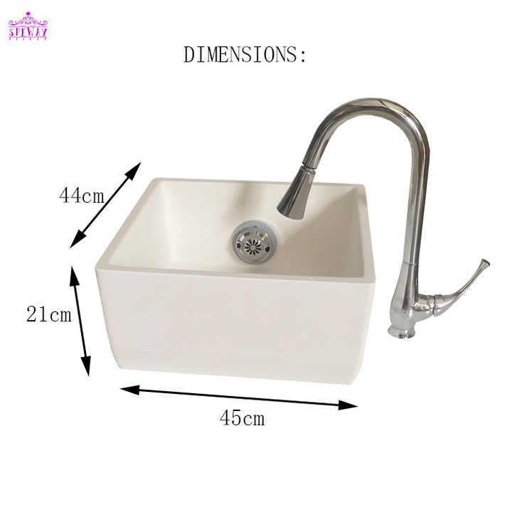 Salon White Porcelain Foot Bath Basin for Pedicure Water Trough Bowl ...