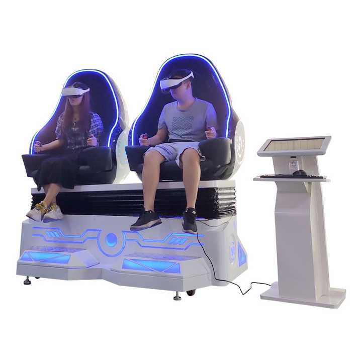 Virtual Reality Roller Coaster Double Seats 9d Vr Chair Cinema Virtual ...