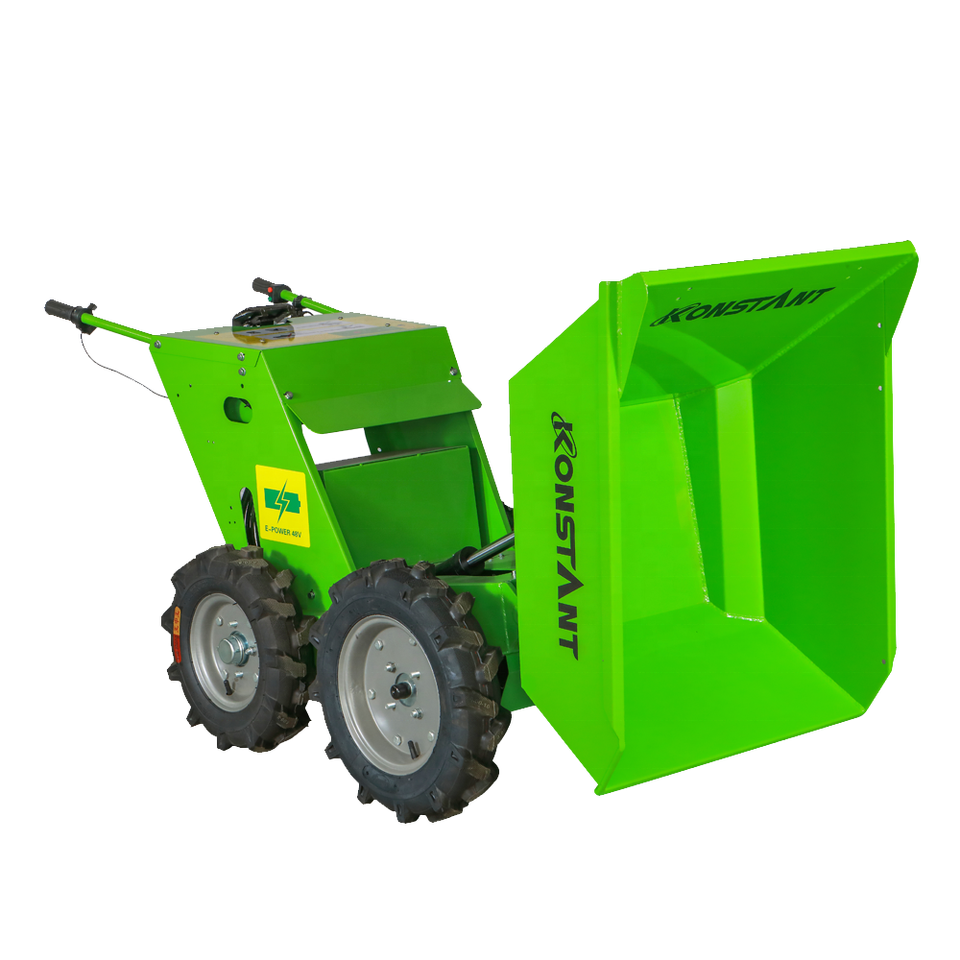 KONSTANT Mini Dumper Used Concrete Power Buggy 8cu.ft. 300kg Bucket ...