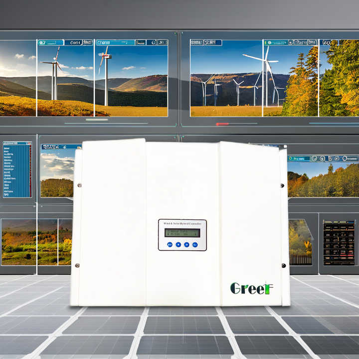 1kW-10kW Remote-Controlled MPPT Off-grid Wind Charge Controller with ...