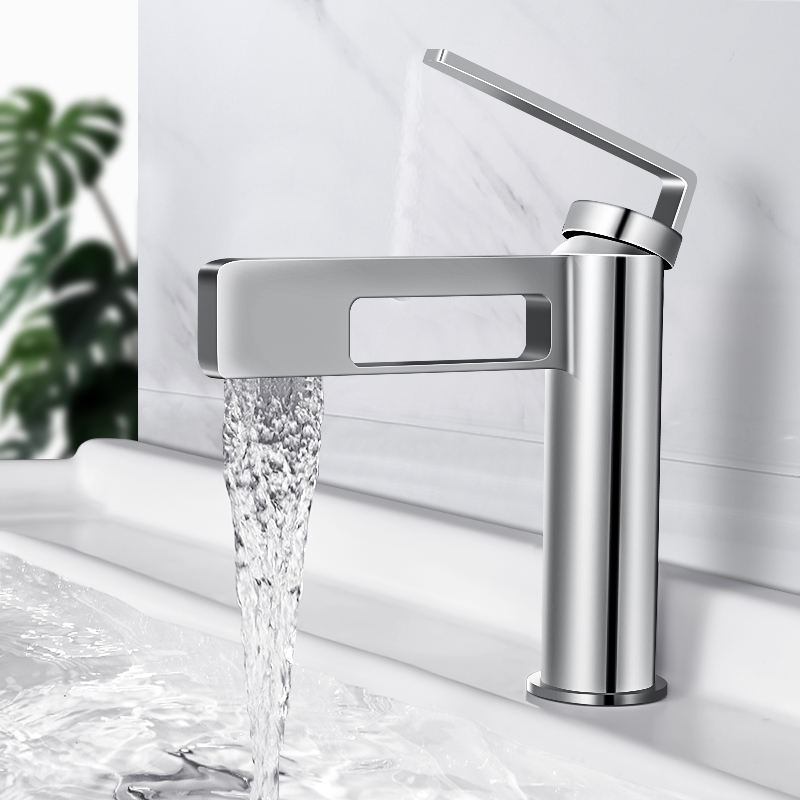 Modern Creative Design Bathroom Faucet, Black Sink Faucet, Bathroom ...