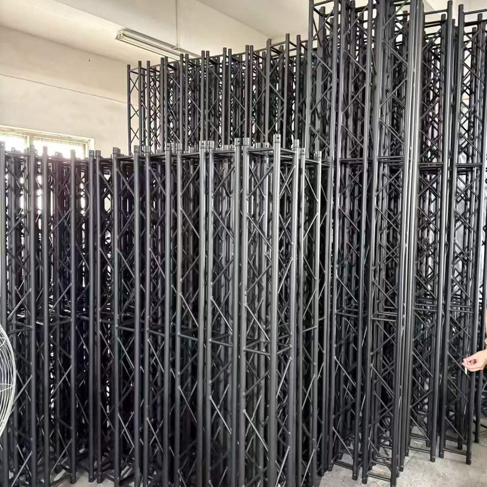 Aluminum Roof Trusses Base Bolt Type Exhibidores Box Truss Plate System ...