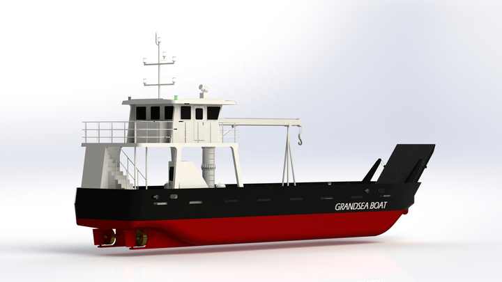 24m Cargo Steel Barges for Sale - Heavy Loading Capacity