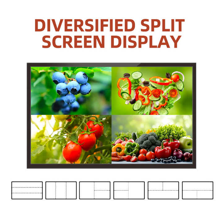 65-Inch 4K Display Android Touch Screen HD Monitoring LCD Interactive ...