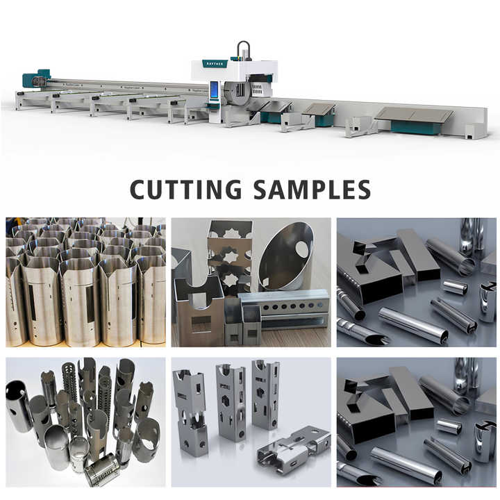 Rayther Water-Cooled Fiber Laser Cutter Table Sheet Metal Cutting ...