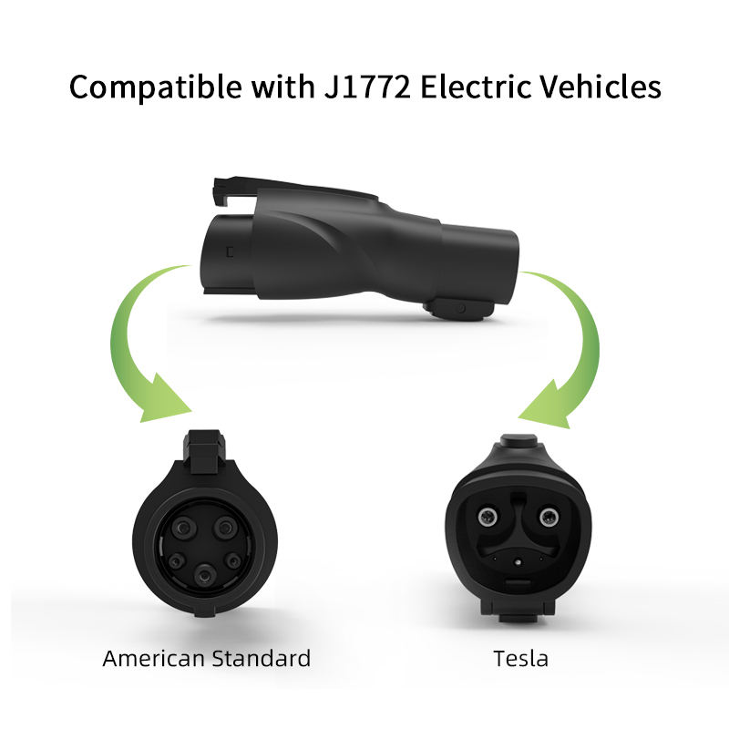 T 250v Compatible Tesla High Power J1772 EV Charging Plug Tesla To ...