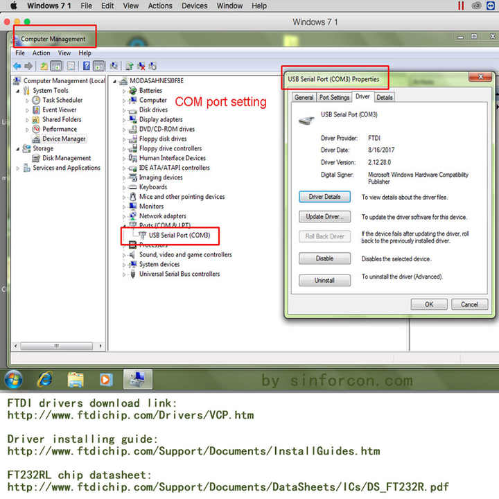 USB RS232 RJ12 for Advanced HMI Click PLC Controller Config Program ...