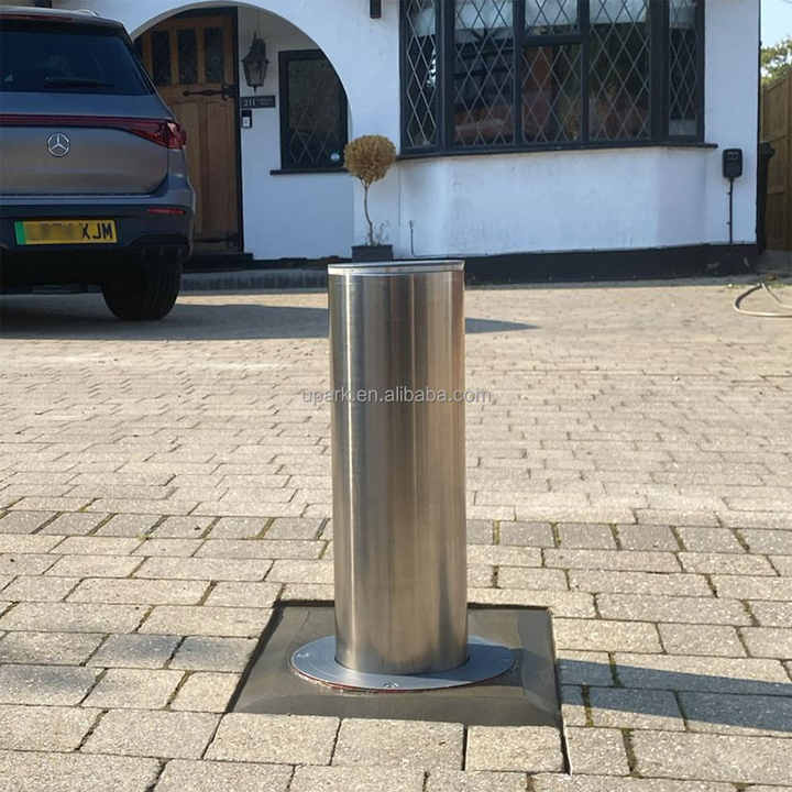 UPARK Electrical Powered Stainless Steel Bollard High End 219mm Remote ...