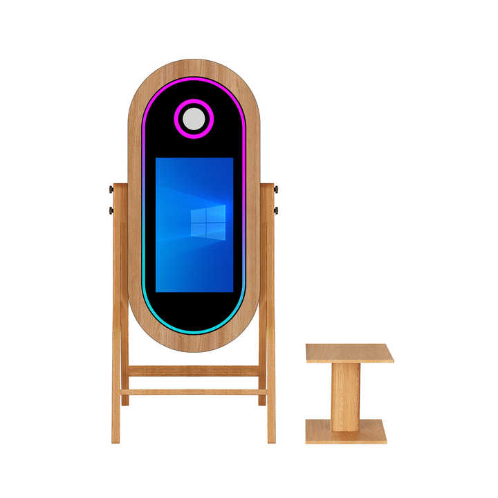 70in magic mirror camera selfie booth photo selfie mirror photo booth ...
