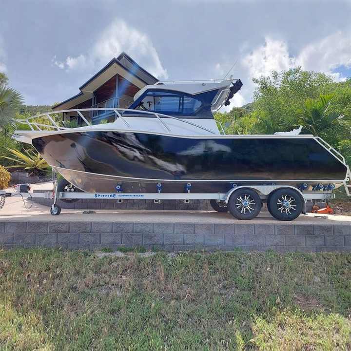 Custom Aluminum Luxury Cabin Fishing Boat With One to One Design ...