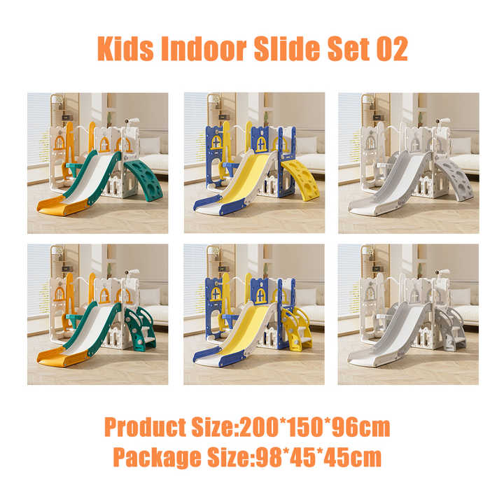 Toddler Slide Swing - Indoor Playground for Kids Fun