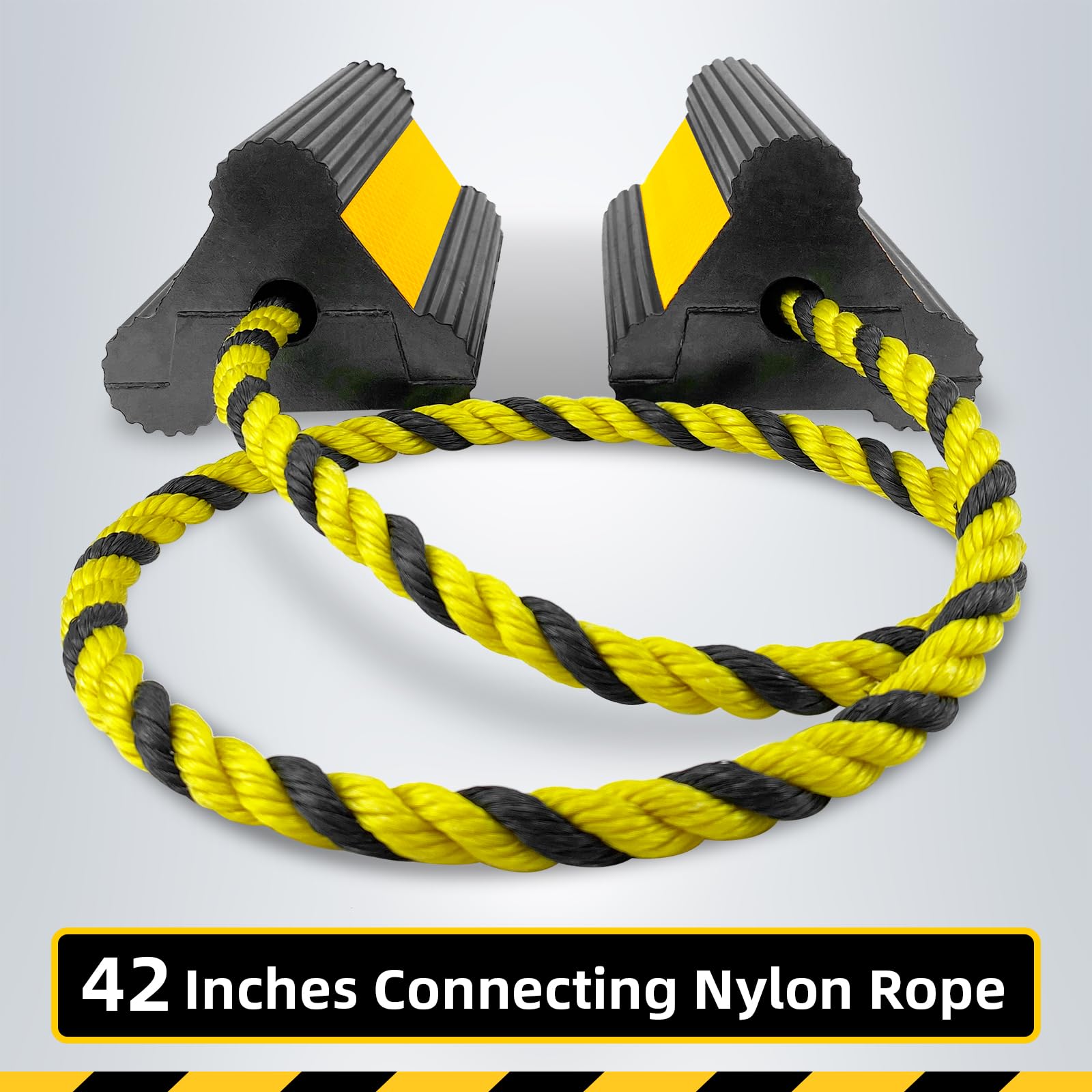 Heavy Duty Parking Chocks - Durable Rubber Solutions
