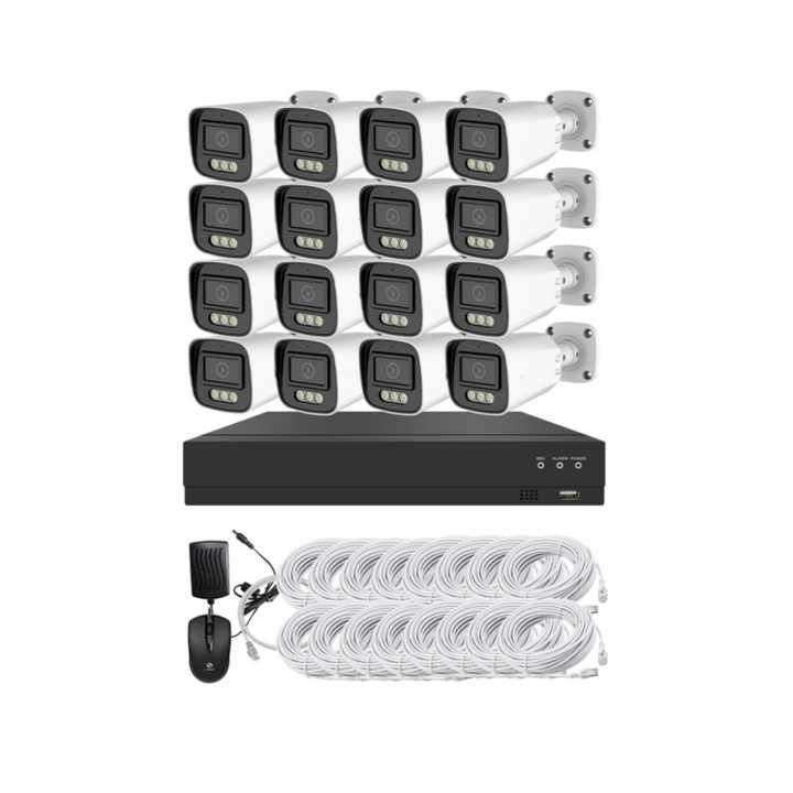 OEM 16ch 4K NVR with Full Color Night Vision & AI Motion Detection