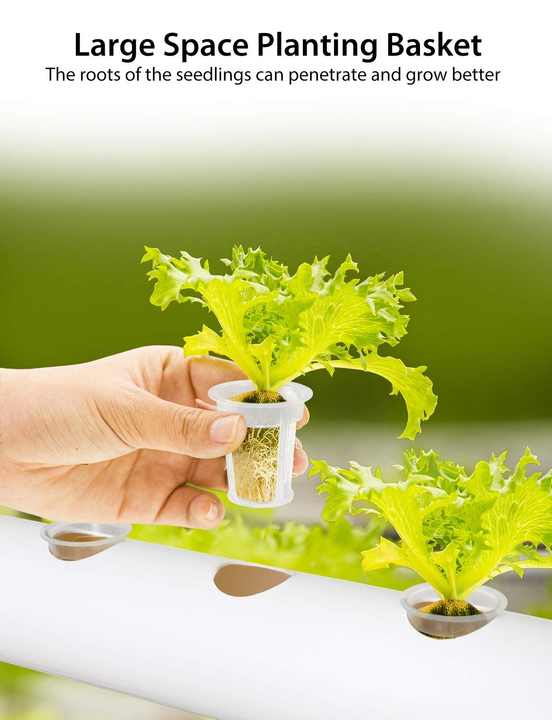 108 Holes Hydroponic Grow Kit - Efficient Aquaponic System
