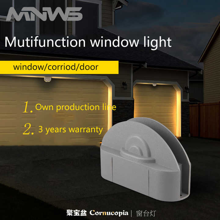 360 Degree Rotating Corridor Exterior Wall Decorative Landscape Led ...