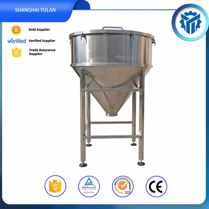 Food Grade Stainless Steel Storage Tanks for Maize & Corn