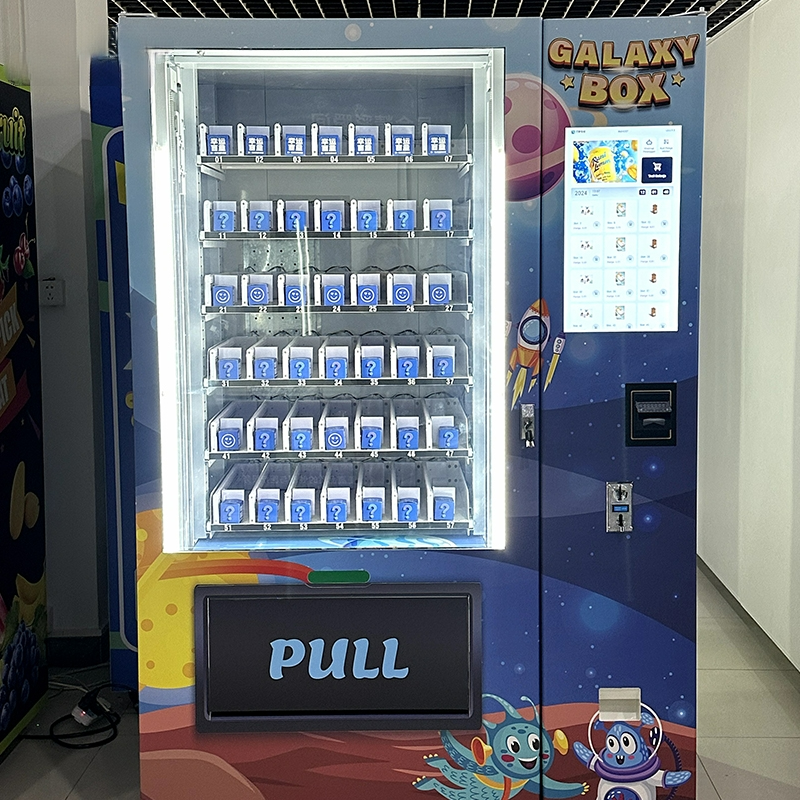 Blind Box Vending Machine with Elevator and Direct Push Aisle Steel POP ...