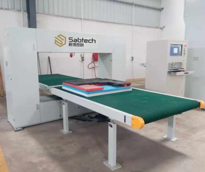 CNC Horizontal and Vertical Oscillating Blade Cutting Machine Double ...