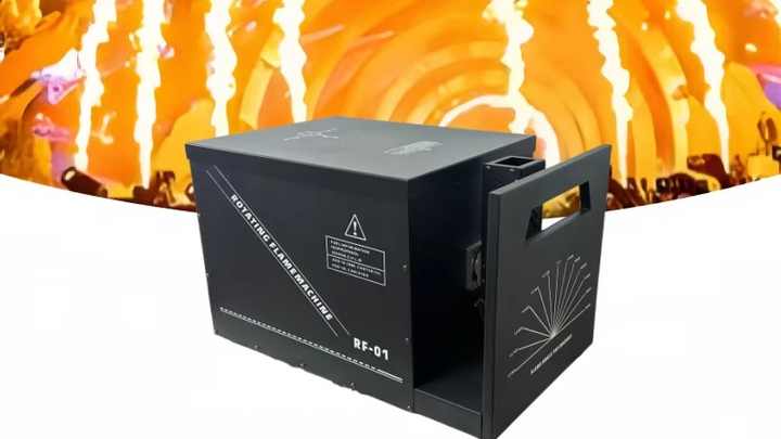 Moving Head Flame Stage Fire Extinguisher Adopts DMX512 to Control Iron ...