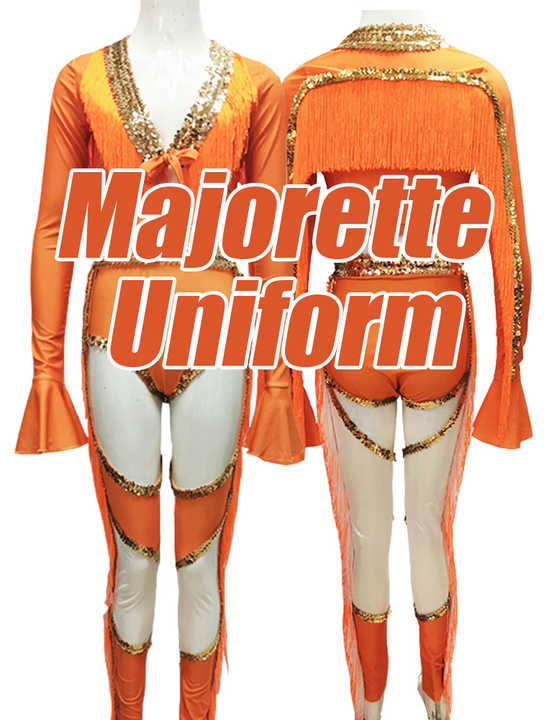 Normzl Wholesale Spandex Majorette Dance Costumes With Sequins and ...
