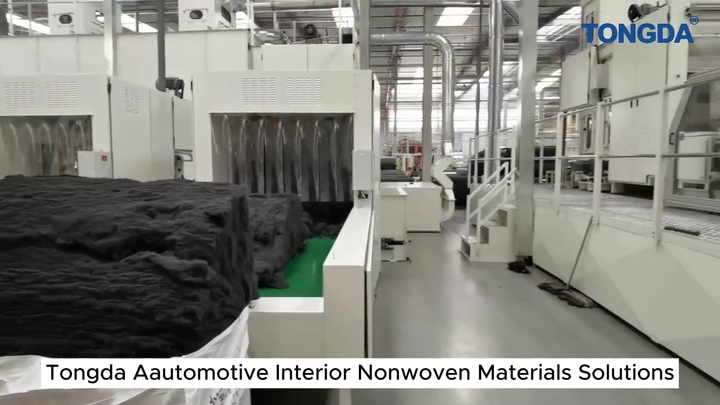 Tongda Automotive Interior Nonwoven Fabric Production Line