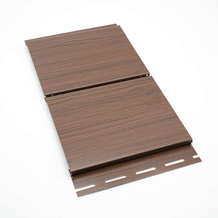 Golden Oak Wood Aluminum Soffit Panels for Canada