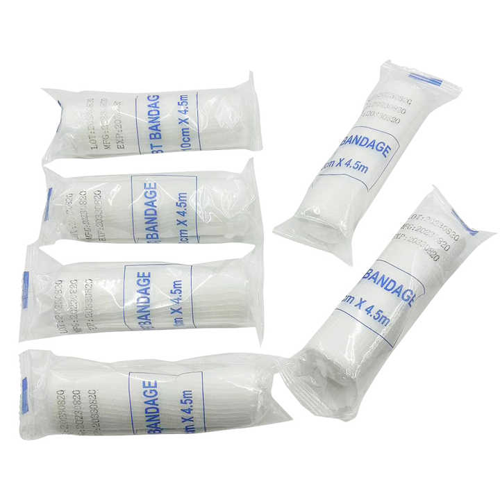 Good Quality Medical Oem Size Bleached Elastic Conforming First Aid Pbt ...