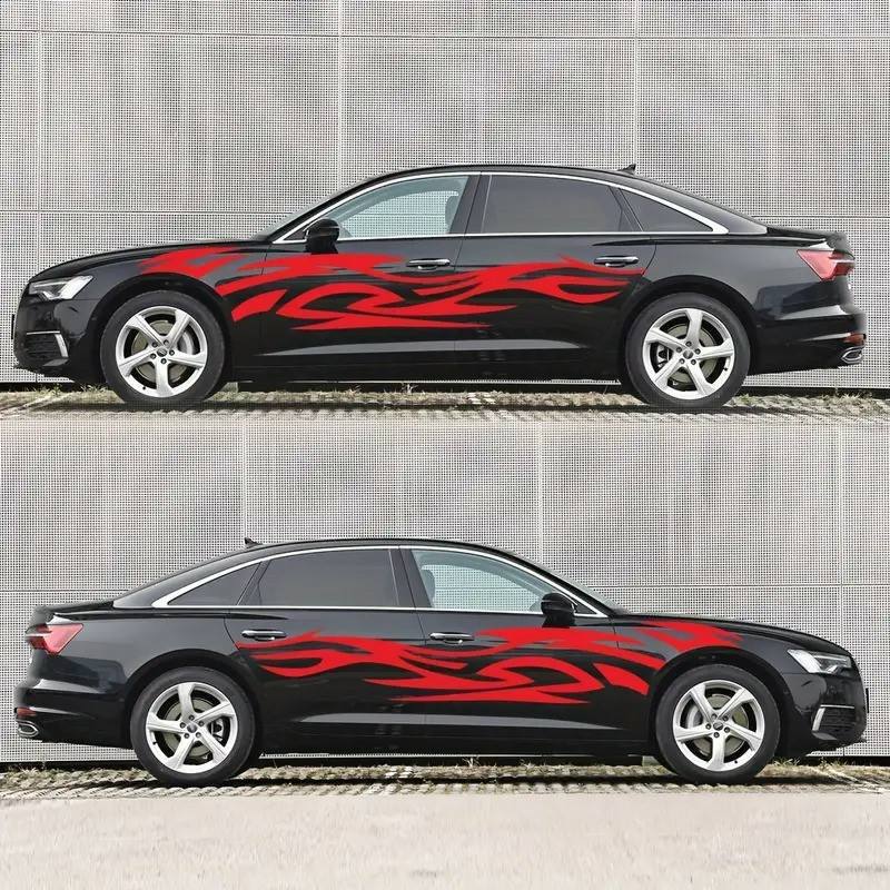 Universal Self-Adhesive Auto Body Side Strip Decal Exterior Decoration ...
