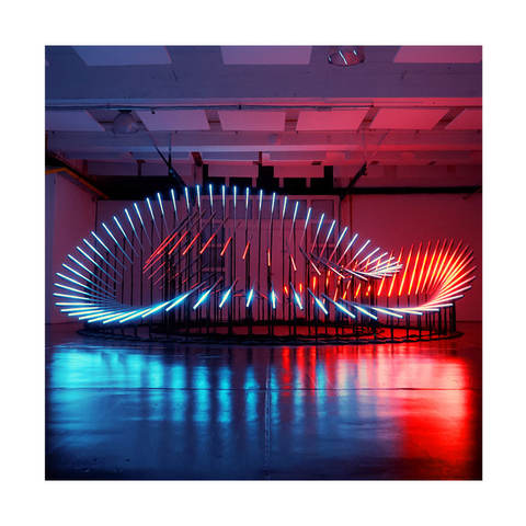 Mechanical Digital Interactive Modern Flip-Disc Kinetic Art Wall ...