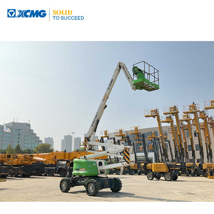 XCMG Official Used Manlift Boom Lift GTBZ18A1 18m Cherry Picker Boom ...
