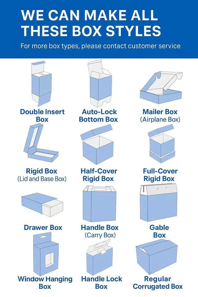 Custom Box Packaging with Insert Cardboard Double Insert Box Eco ...