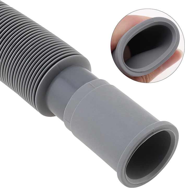 Hot Sale 1-1/4 Inch Flexible Expandable Sink Drain Pipe S Trap Plastic ...