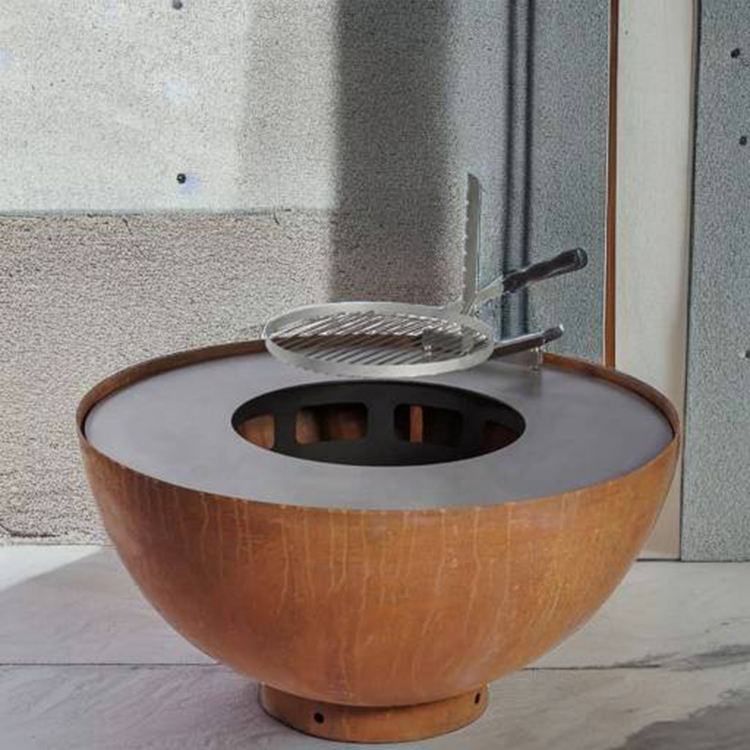 Corten Steel BBQ Grills - Durable and Stylish Outdoor Cooking