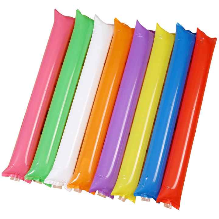 Wholesale LOGO Printed Inflatable Bam Thunder Sticks Animation Sticks ...