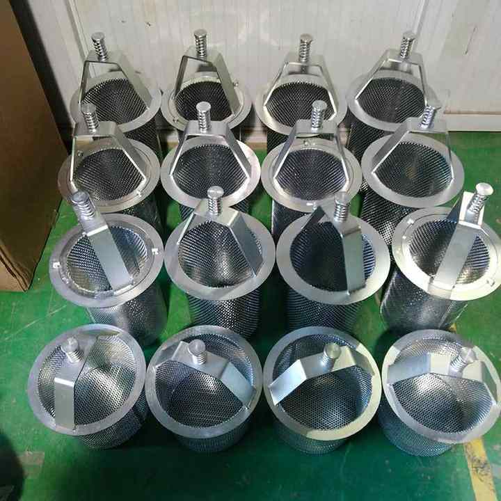 Stainless Steel Mesh Filter Cartridge Laminated Perforated Sheet Metal ...