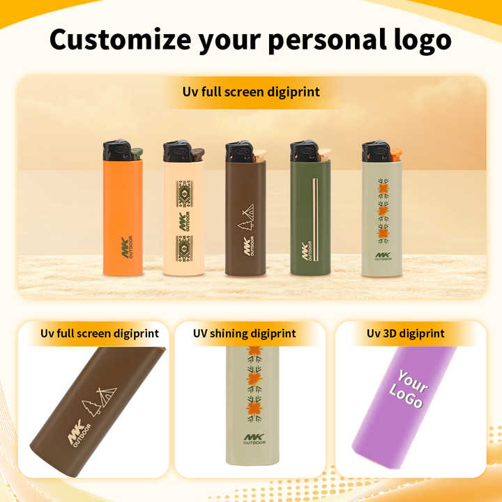 Custom Logo Cheap Plastic Disposable Lighters Classic Design Smoking ...