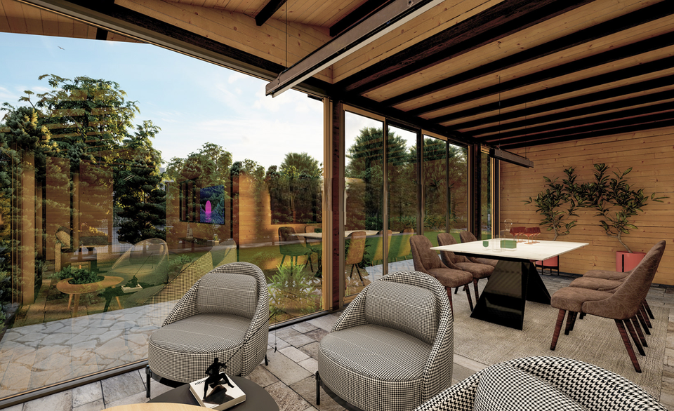 Prefab Garden Buildings Cabin Modular Prefab 1 Story Homes Casas De ...