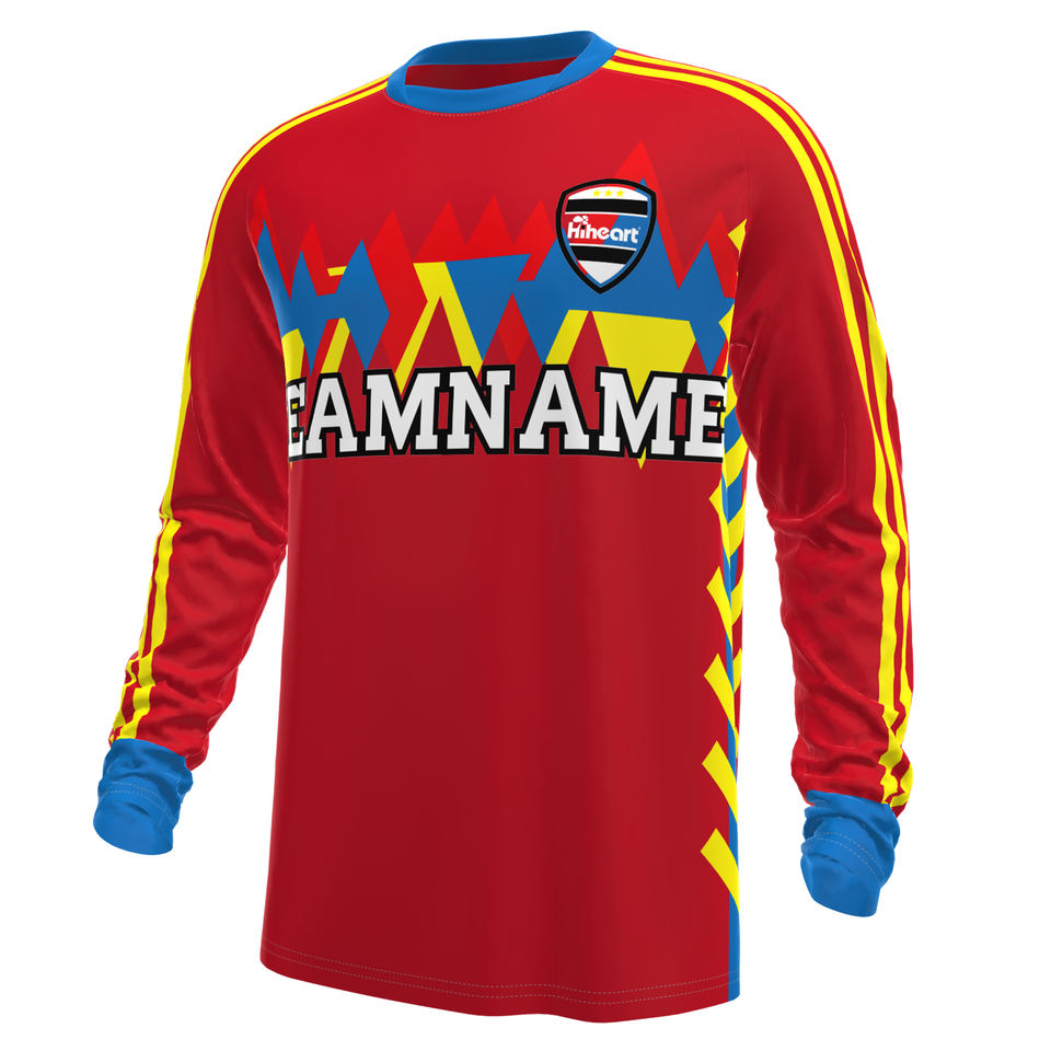 Adult Football Jerseys Men's Long-sleeved Shirts Men's Football ...