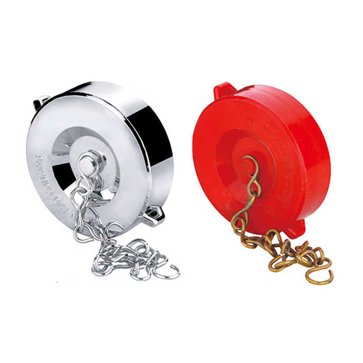 2 1/2\" Female Plastic Cover & Chains for Male Hose Valves or Angle ...