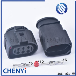 1J0 973 733 VW 6 Way Female Connectors - Reliable Auto