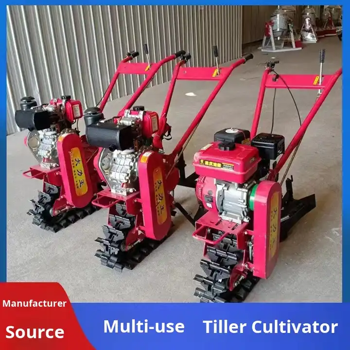 Heavy-Duty 180 Diesel High-Power Crawler Micro-Tiller Hand-Held Chain ...