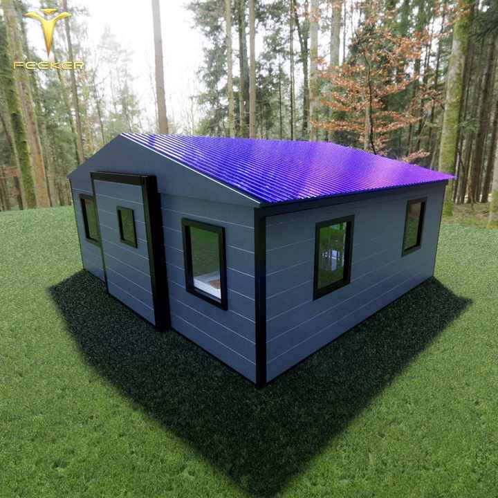 Foldable/expand 40ft Terrace Expandable Container House With Trailer On ...