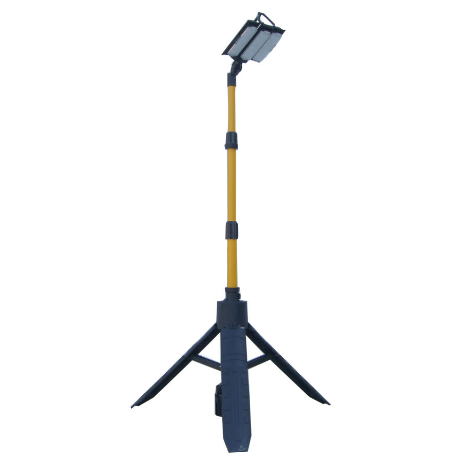 10000LM Remote Area Work Light 108W Rechargeable LED Tripod Work Light ...