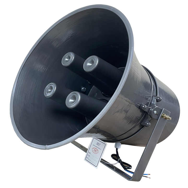 Horn Speaker - 100W Outdoor Active Horn Speaker with Built-in Amplifier