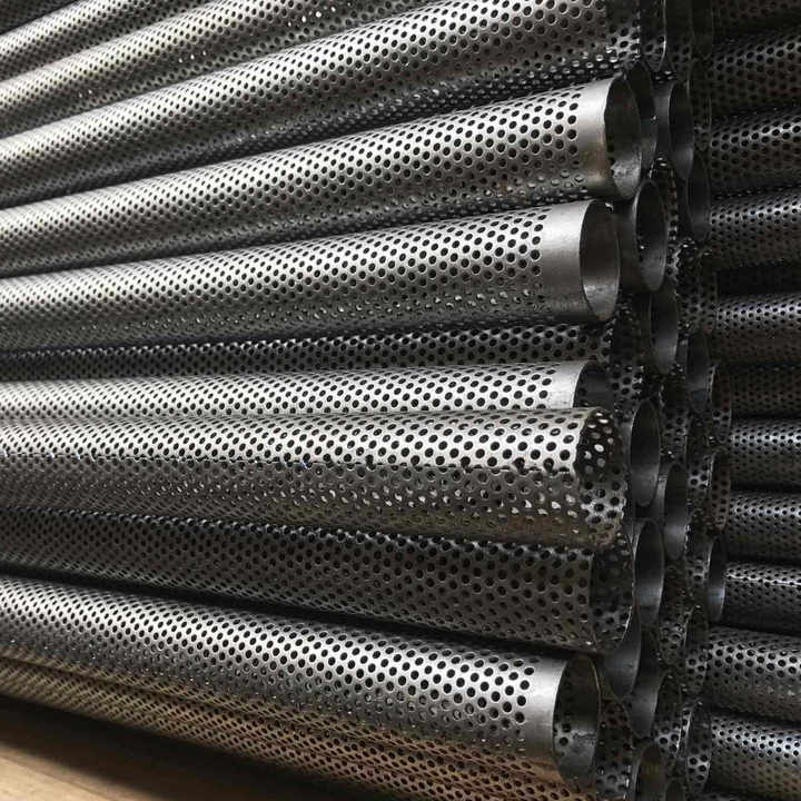 Stainless Steel Perforated Exhaust/drain Pipes - Durable & Efficient