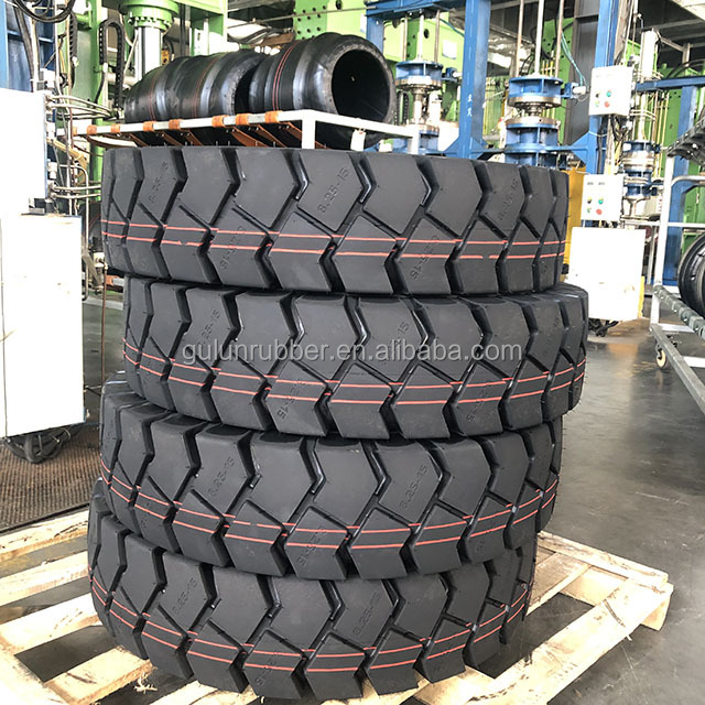 Industrial Pneumatic Solid Forklift Tire For Industry 23x9-10 28x9-15 ...
