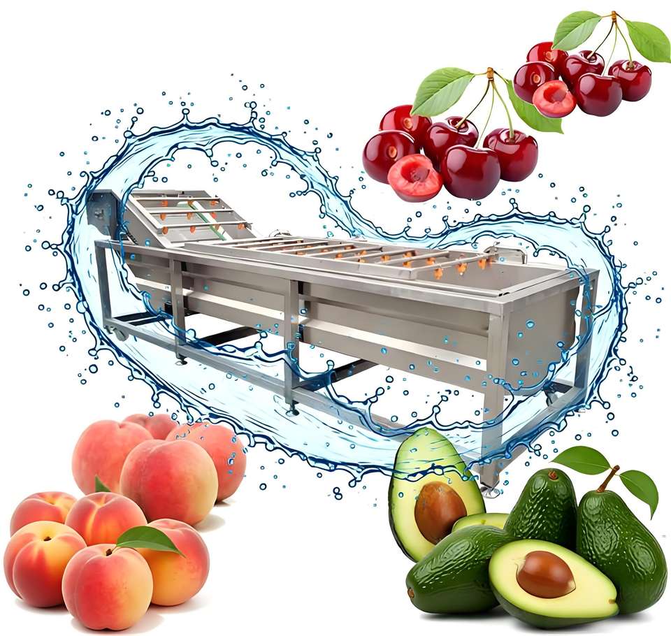 Yumai Green Bean Herb Washer Machine Lavadora De Frutas Olive Orange ...