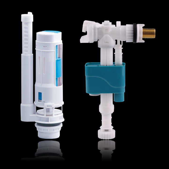 Abs Fill and Flushing Toilet Flush Float Valve Concealed Cistern ...