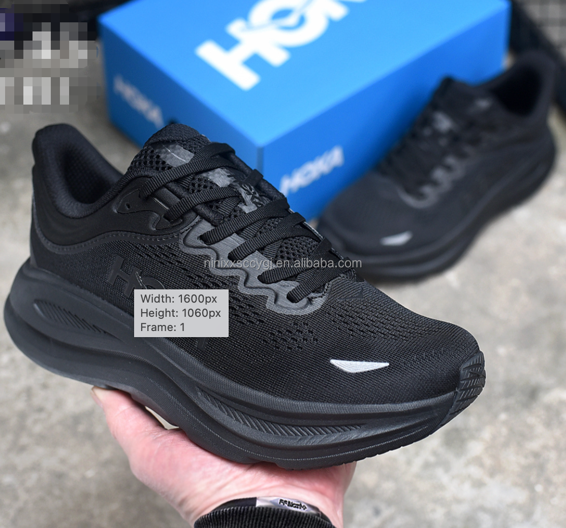 Hoka Bondi White - Lightweight Cushioning Running Shoes