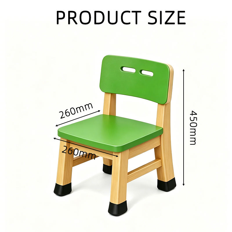 Modern Durable Preschool Stackable Kids Chair for Donation Safe Rounded ...
